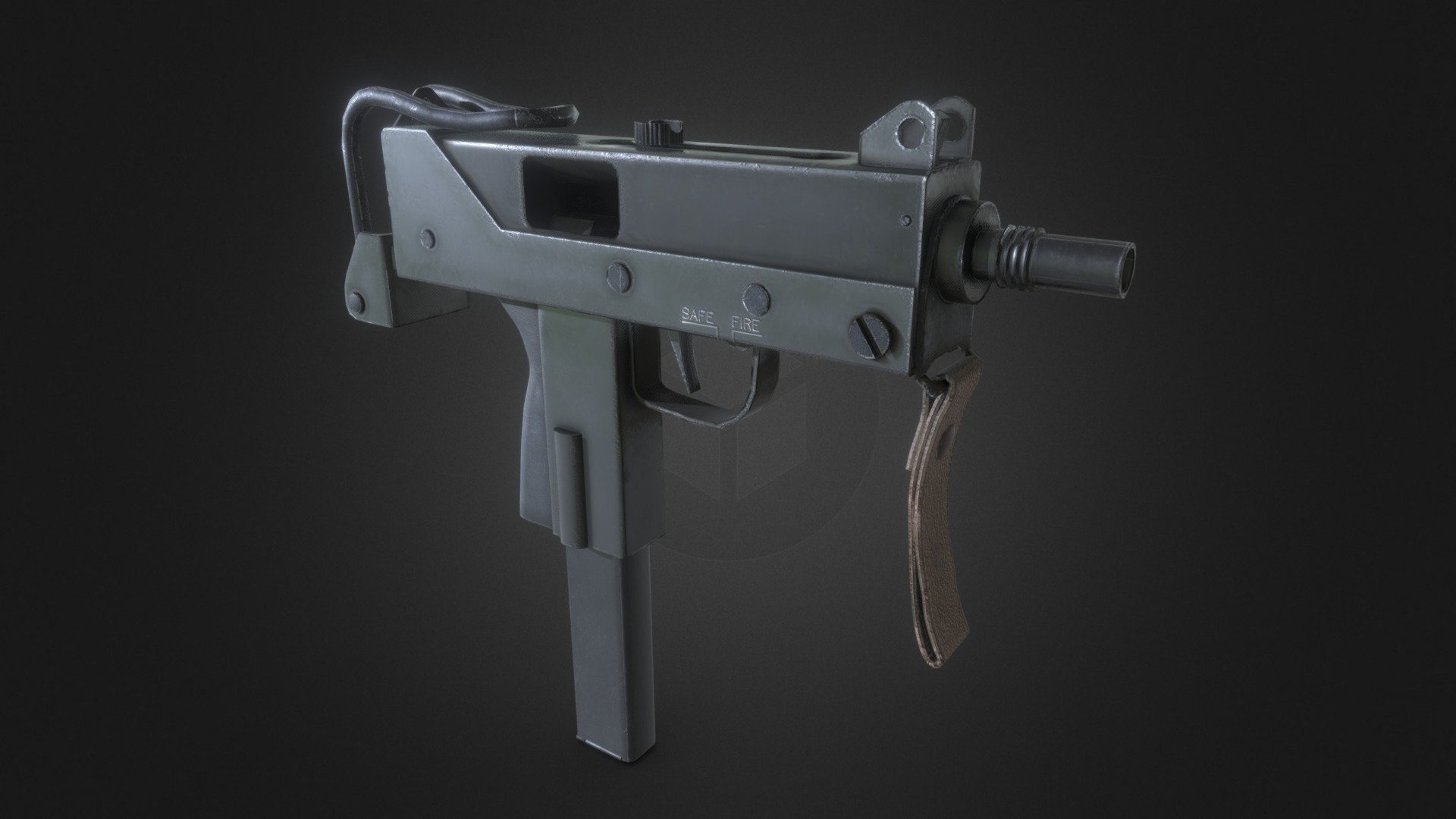 Mac-10 SMG - Buy Royalty Free 3D model by ForevereQ [4d0f5b9 ...