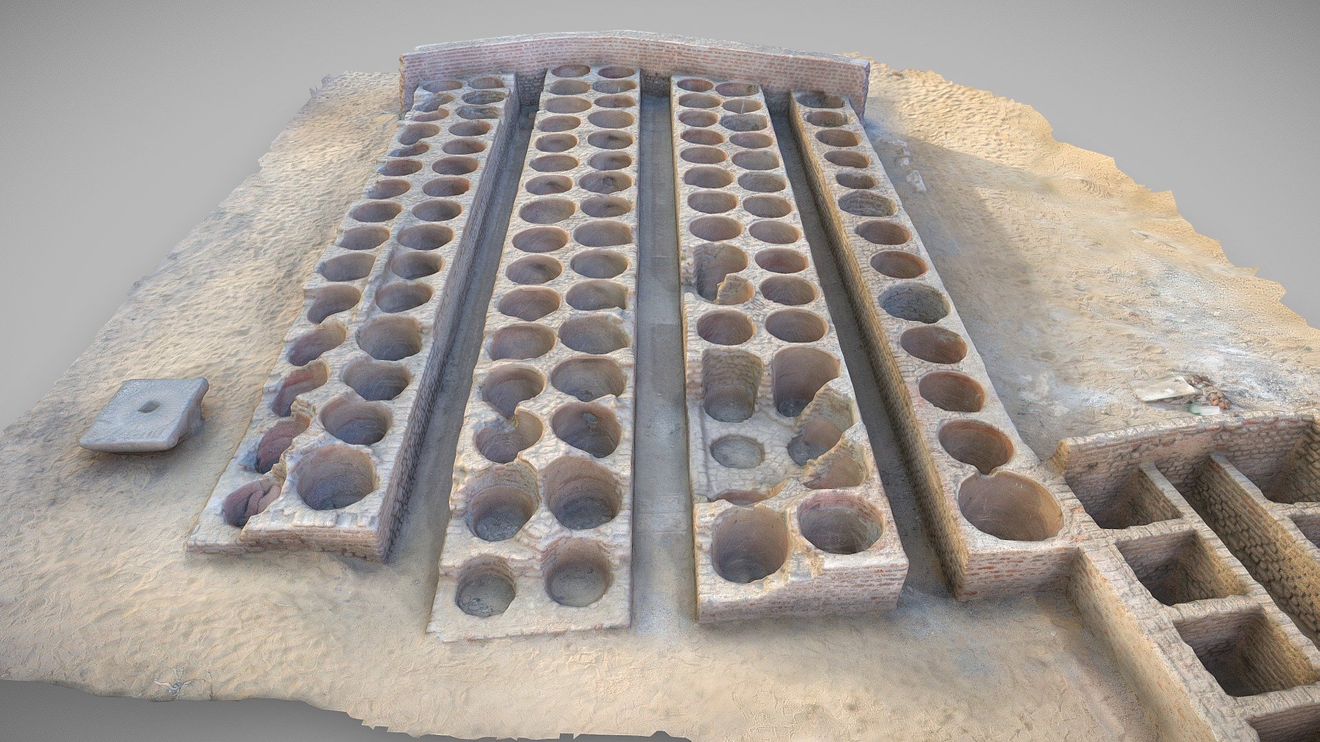 Dye_House_Ancient Cairo - 3D model by Mohamed Abdelaziz (@tornado2011 ...
