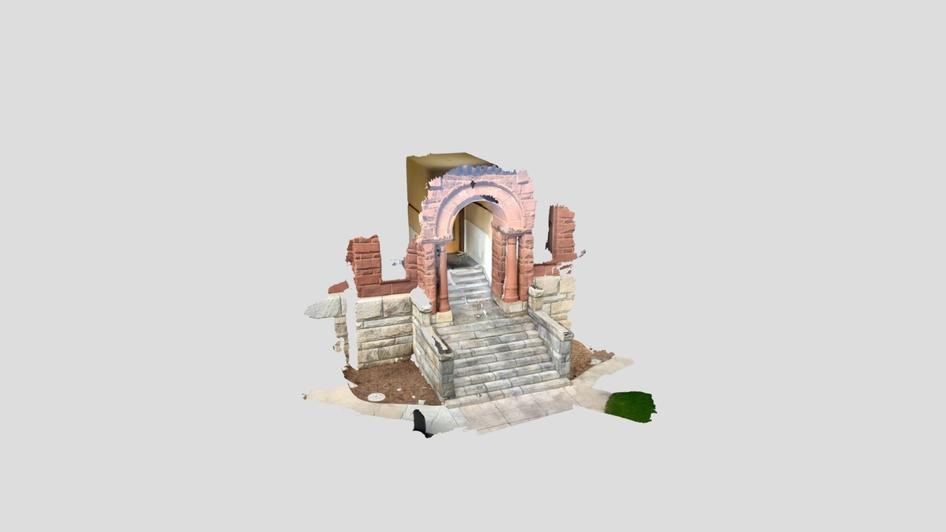 Courthouse Side - Download Free 3D model by ara [4d12900] - Sketchfab