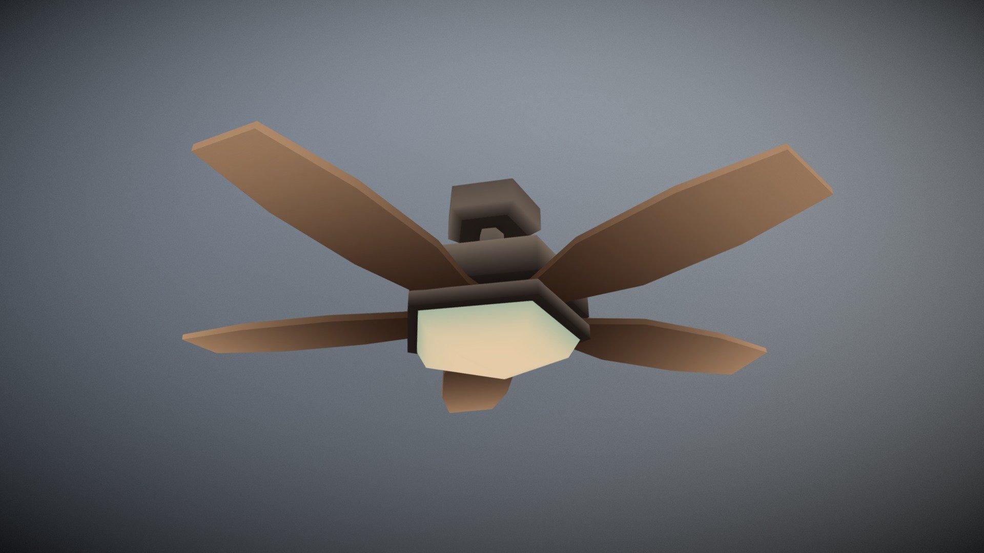 Ceiling Fan - Household Props Challenge - 3D model by hanoldaa [4d133d3 ...