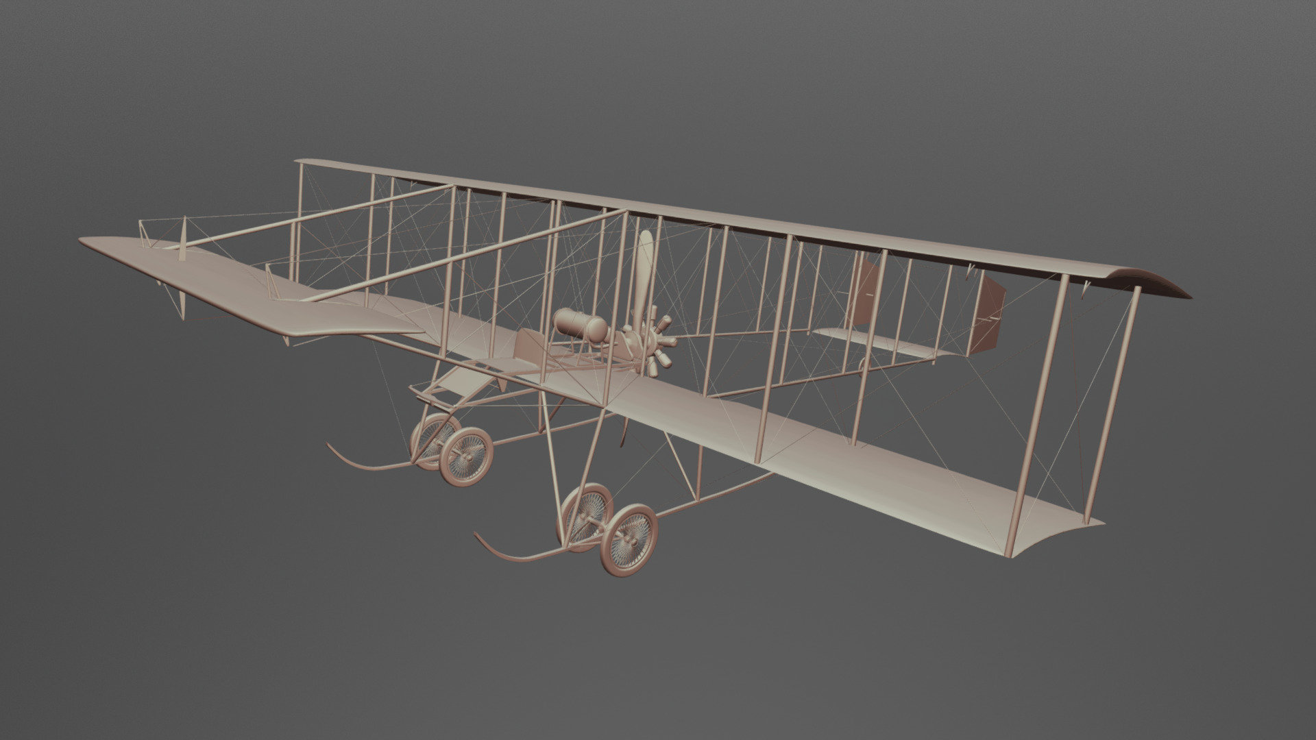 Farman 3 Airplane 1909 - Download Free 3D model by jpo1703 [4d13620 ...