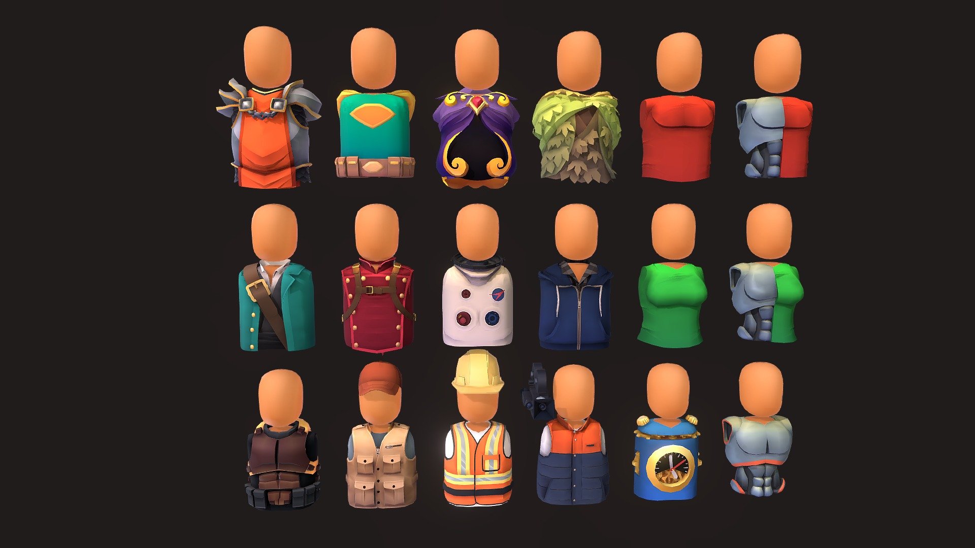 Avatar Bodies - 3D model by Paul Merrell (@paulmerrell) [4d13af2 ...