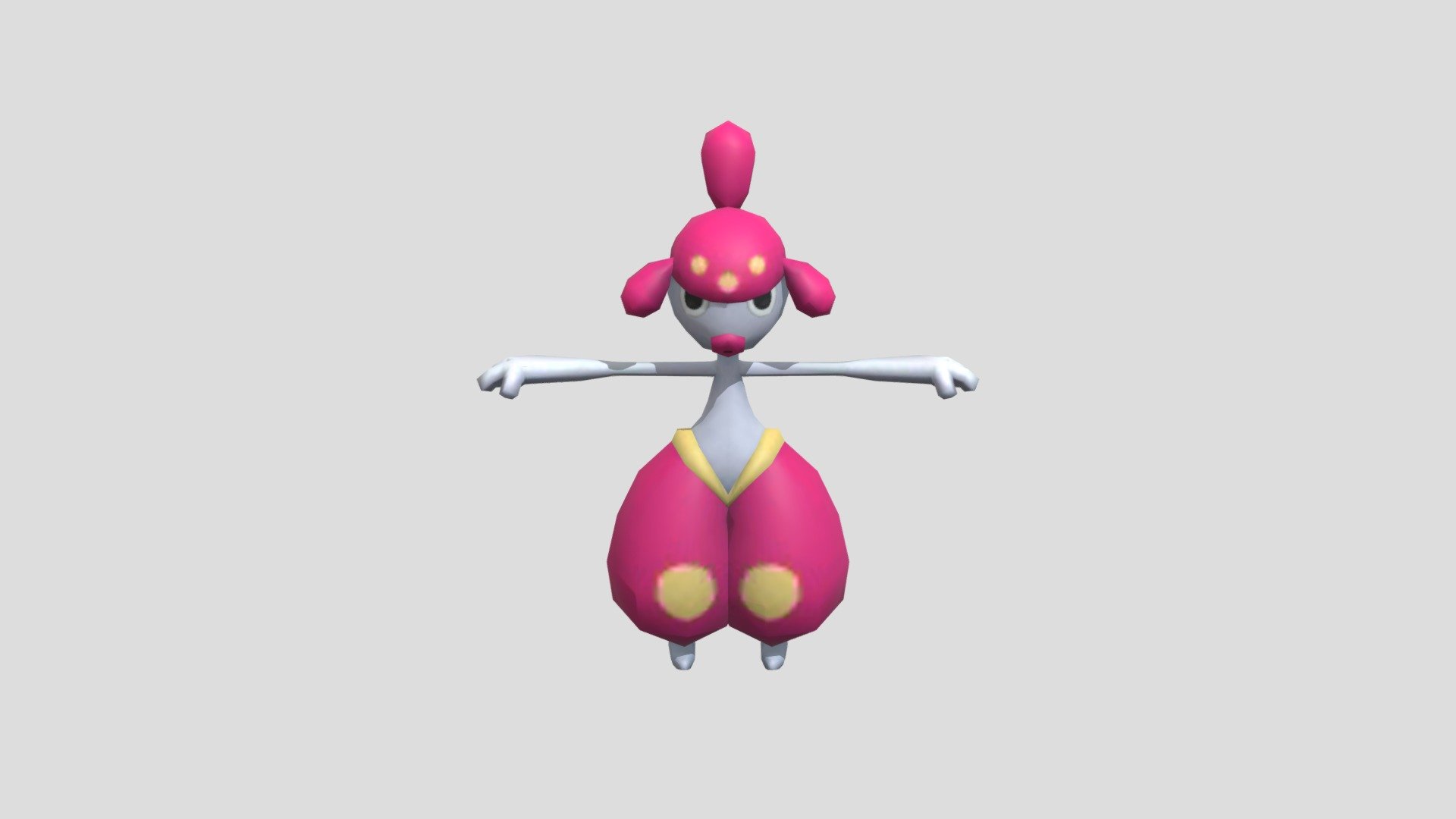 Medicham - 3D model by nguyenlouis32 [4d14e65] - Sketchfab