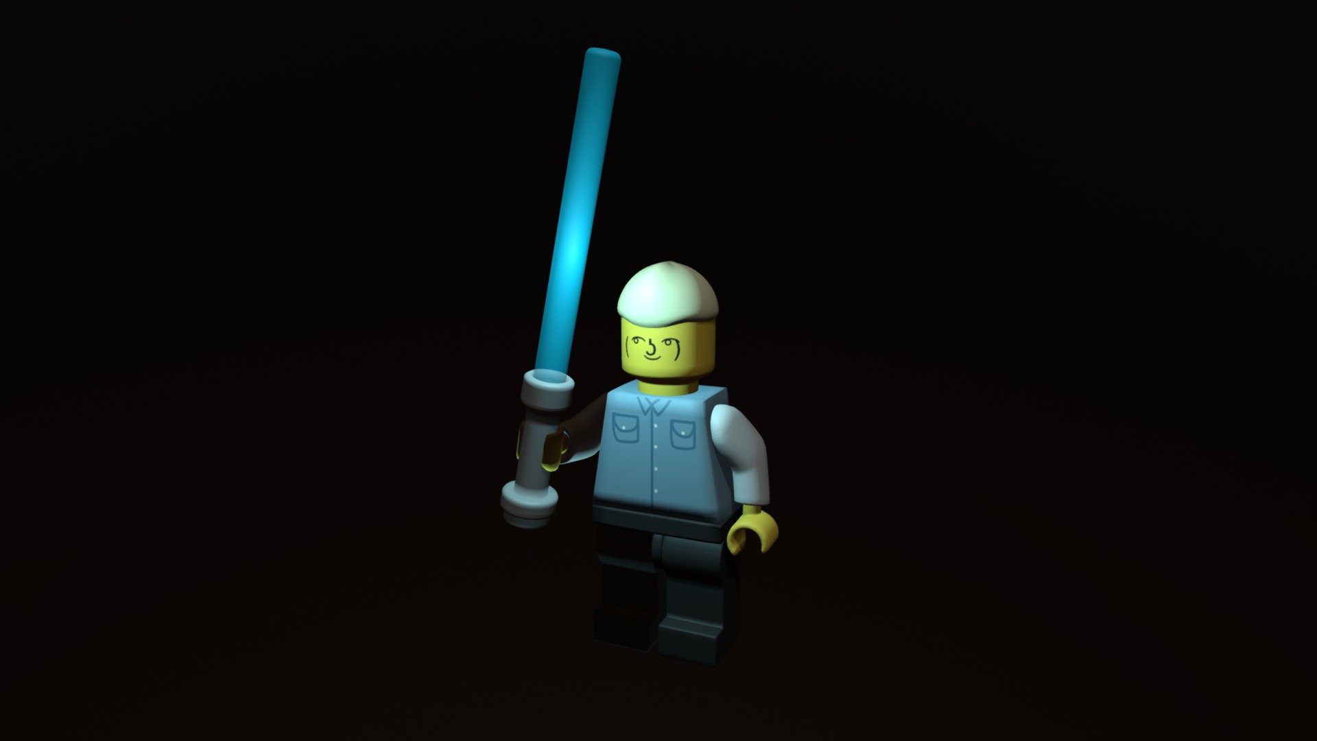 Lego Model v2 - 3D model by Blue (@jeminaaittomaki) [4d172a1] - Sketchfab