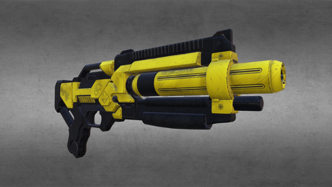 Models Future Gun - 3D model by Vadim_Boyko [4d179fb] - Sketchfab