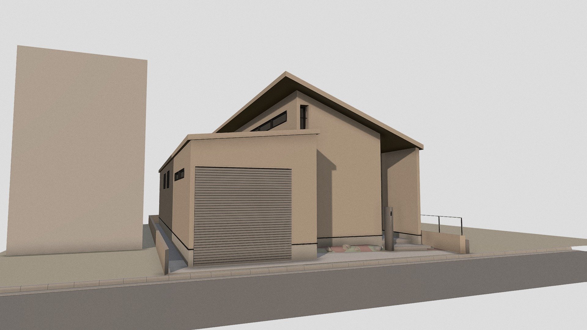 0828外構 - 3D model by sachike.u [4d184ff] - Sketchfab