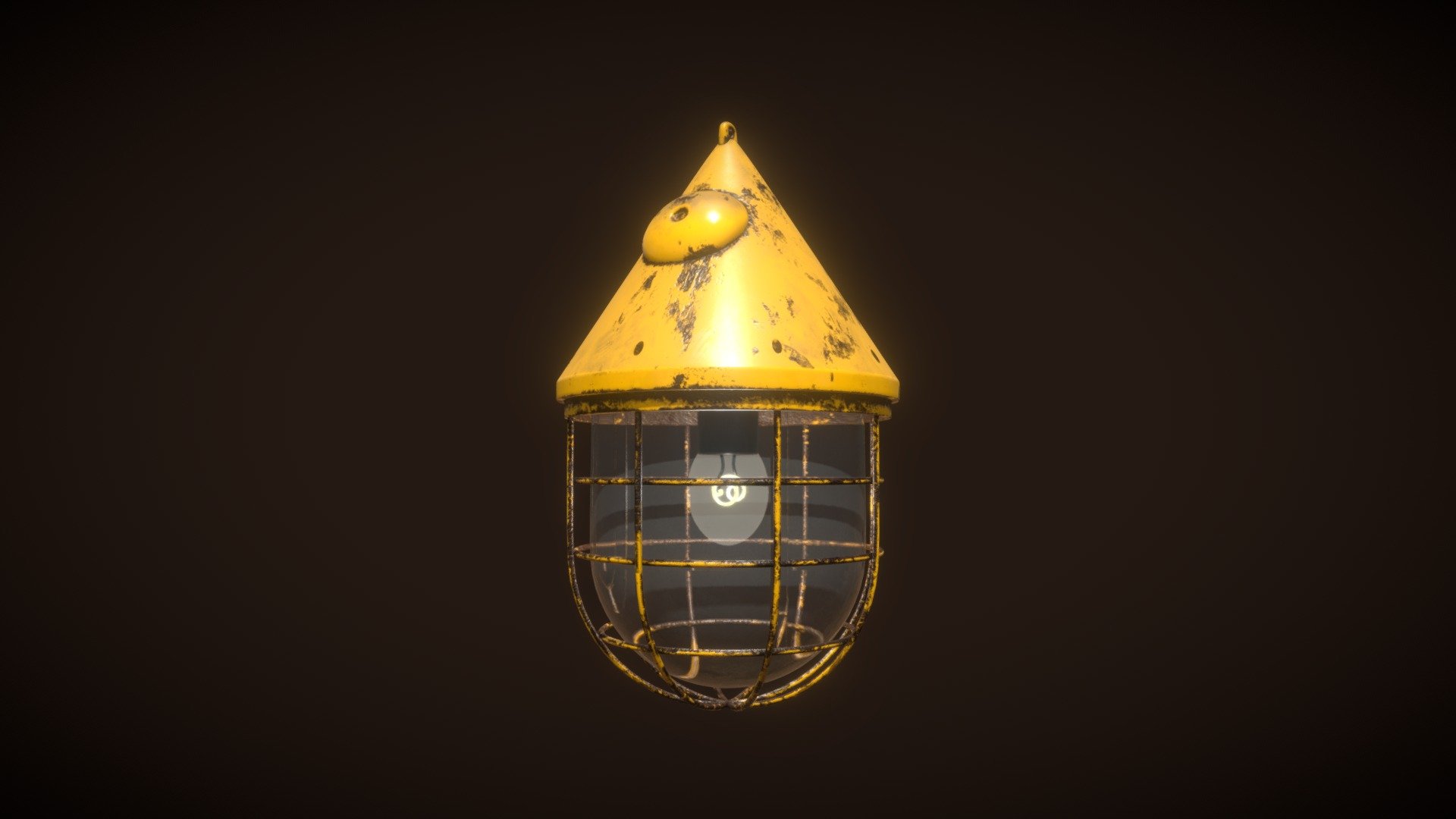 Hanging mine lamp - Download Free 3D model by Shannen Art (@shannen_art ...
