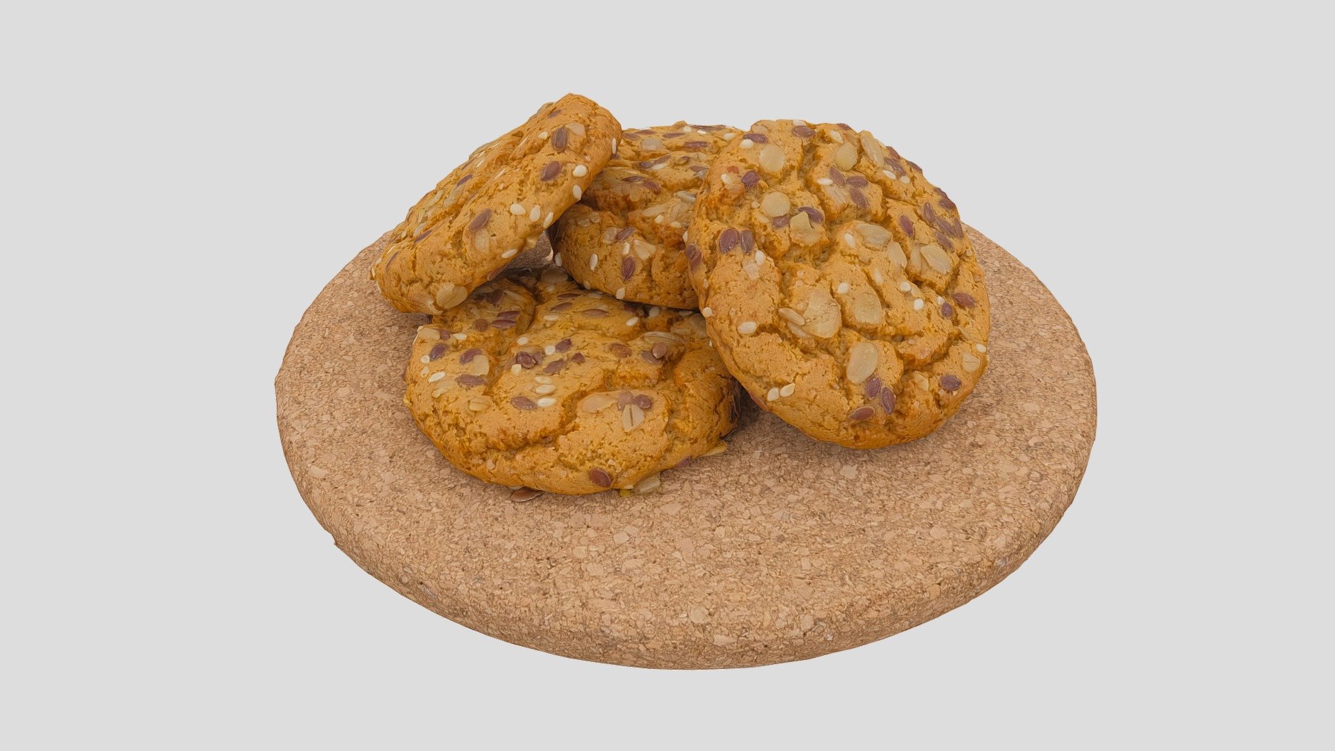 Cookies - Download Free 3D model by 3DSCANPRO (@bemute) [4d1a485 ...