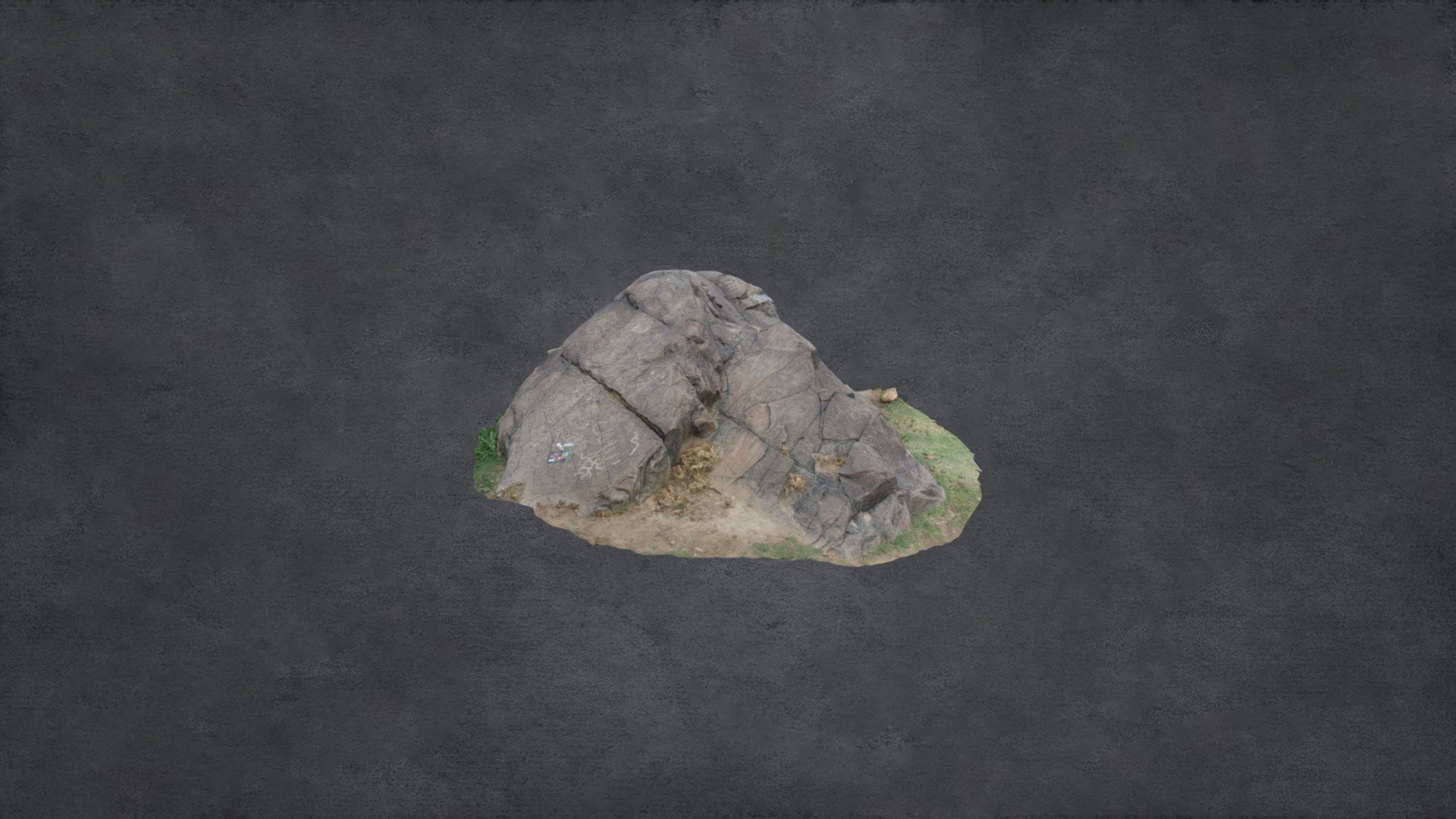 Rock Carving at Chilas-X (Rock 138) - 3D model by cvlablums [4d1bfc0 ...