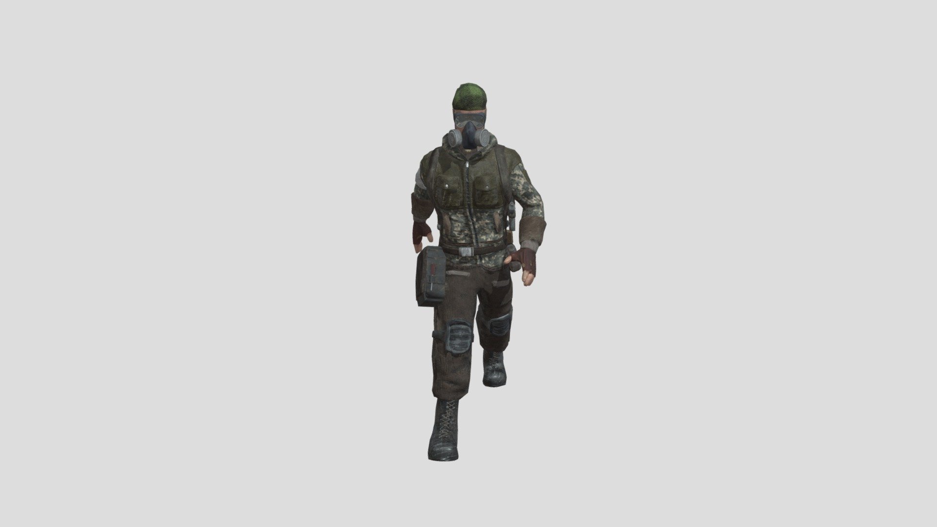 Stalker (Mercenary) - Download Free 3D model by KpecT18 [4d1c5aa ...