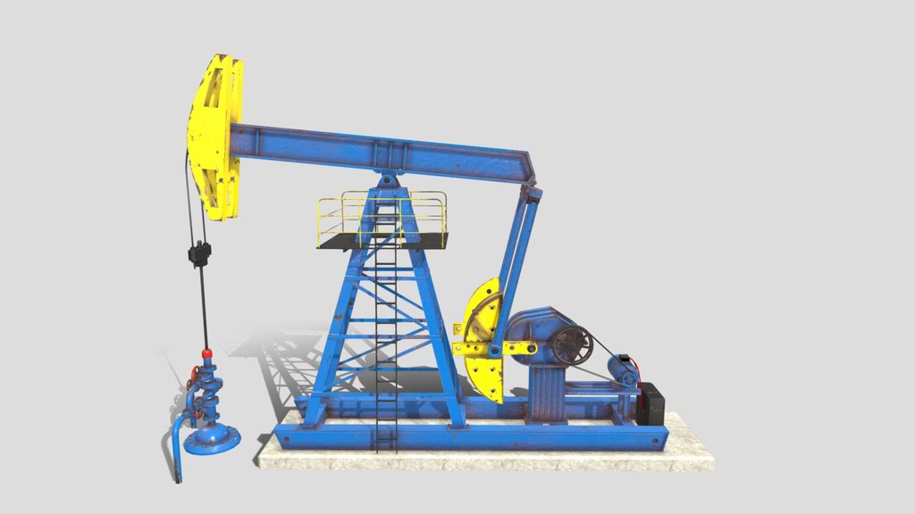 oil rig - A 3D model collection by Teknical - Sketchfab