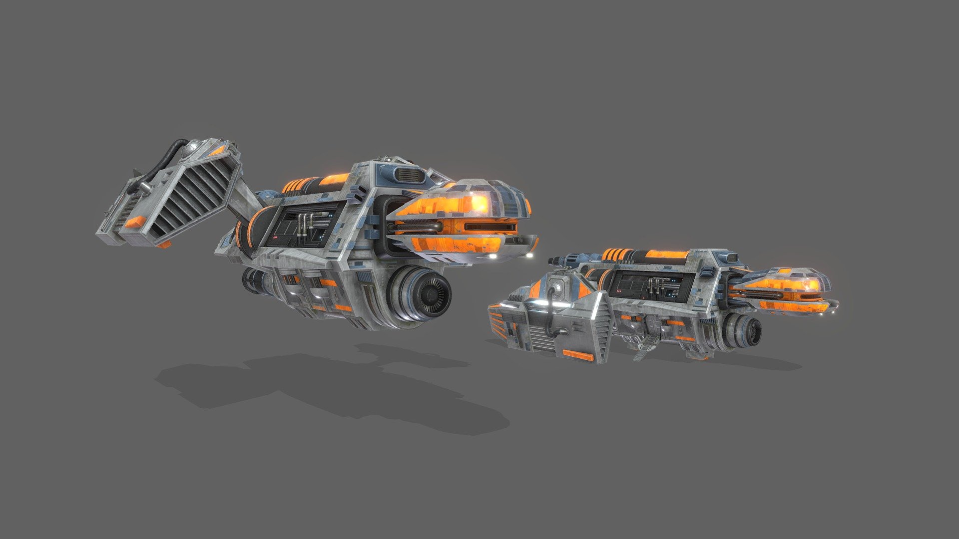 Custom- Freighter - Buy Royalty Free 3D model by Philip Gilbert ...