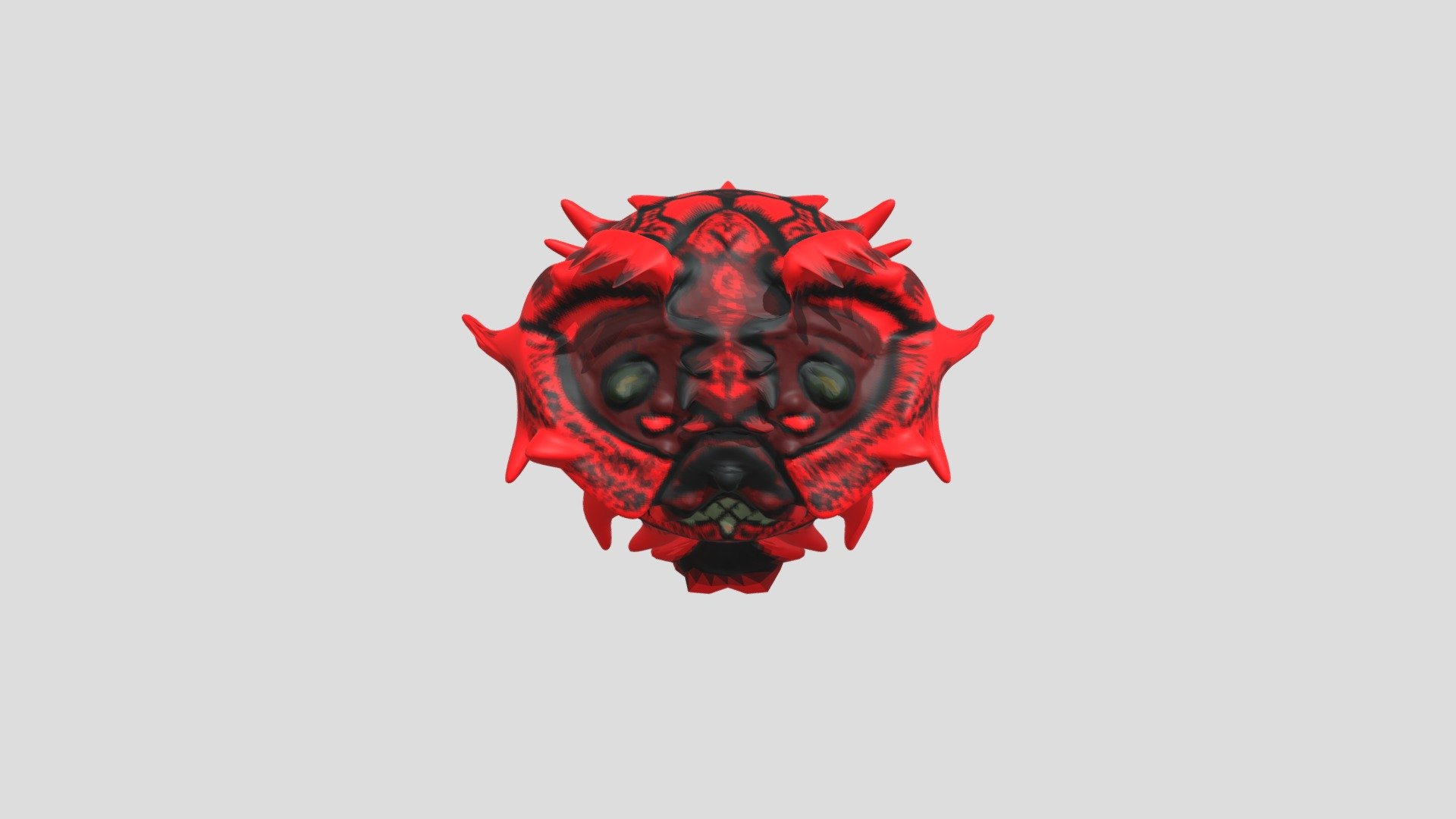 Big head v1 - 3D model by blakout [4d1fcd0] - Sketchfab