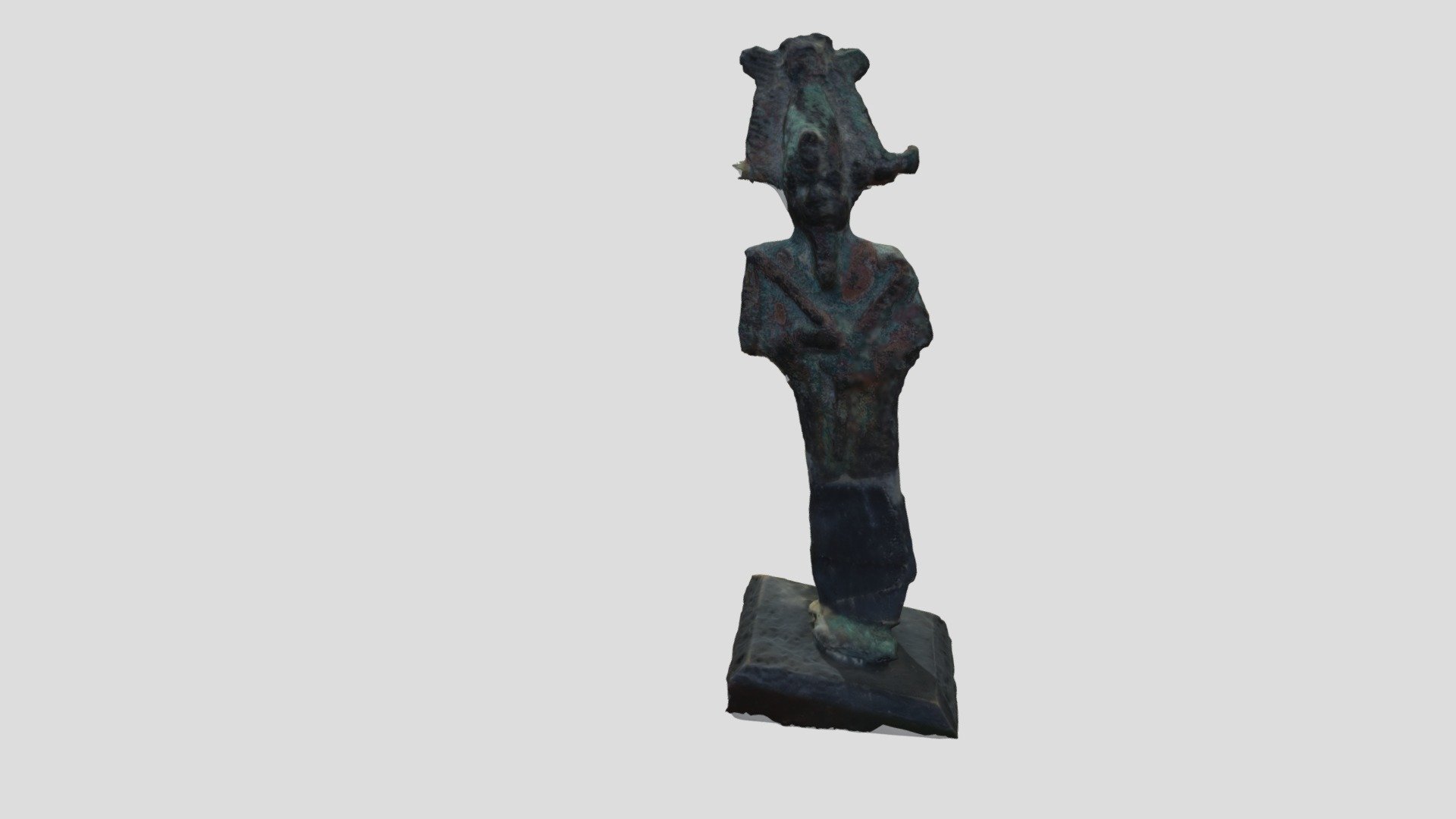 Bronze Osiris statuette - Download Free 3D model by Kristian Lorenzo ...