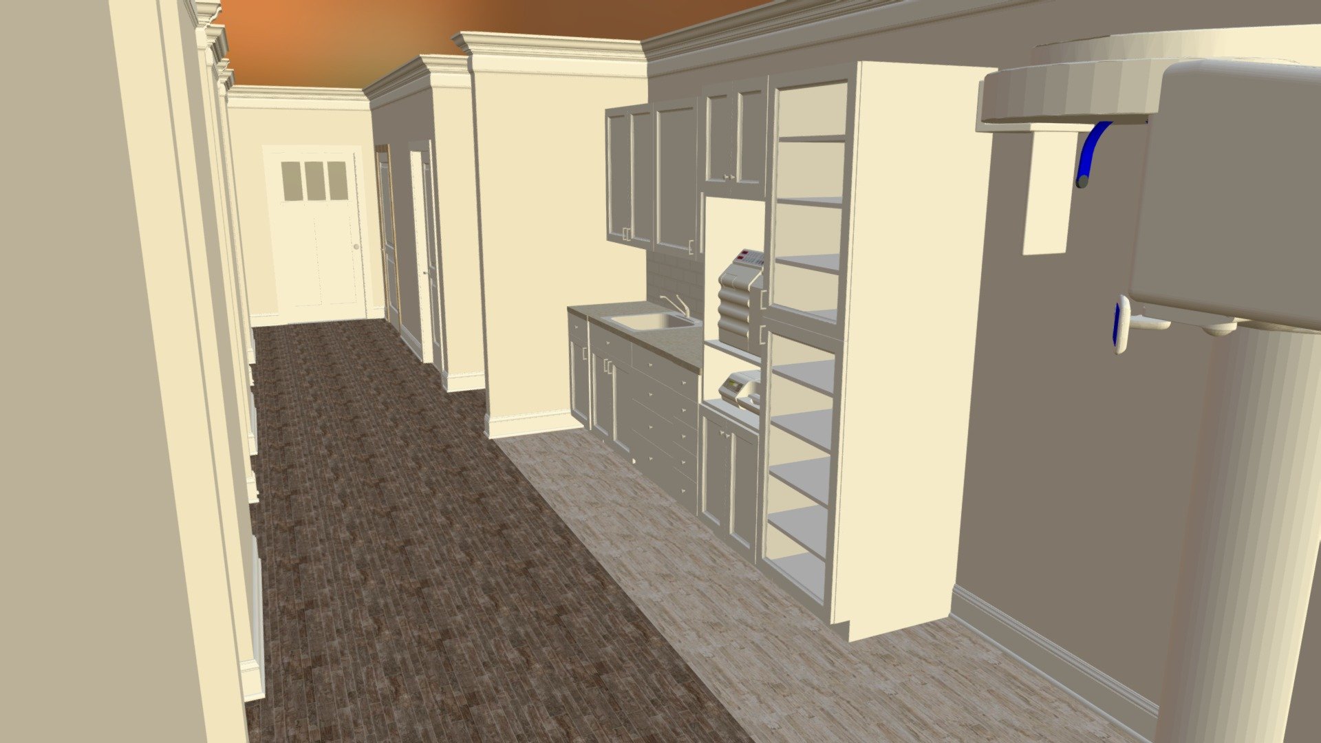 3-d Dental Office Design 2221.00 Sq. Ft. G. P - 3D model by Creative ...