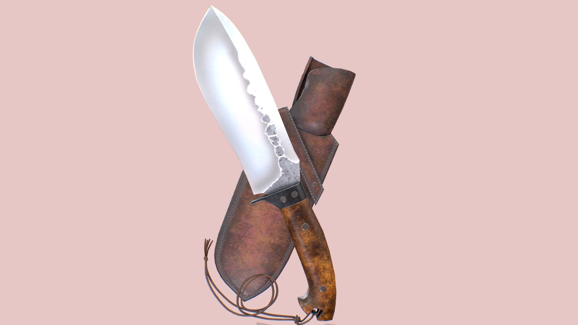 Knife 3D Model - 3D model by Anish Sharma (@Anish_Sherpuri) [4d20925 ...