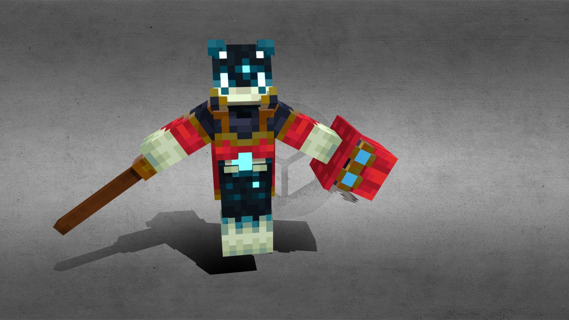 Skin showcase tool v3 - 3D model by Foxsnapit (@Foxsnaput) [4d220e7 ...