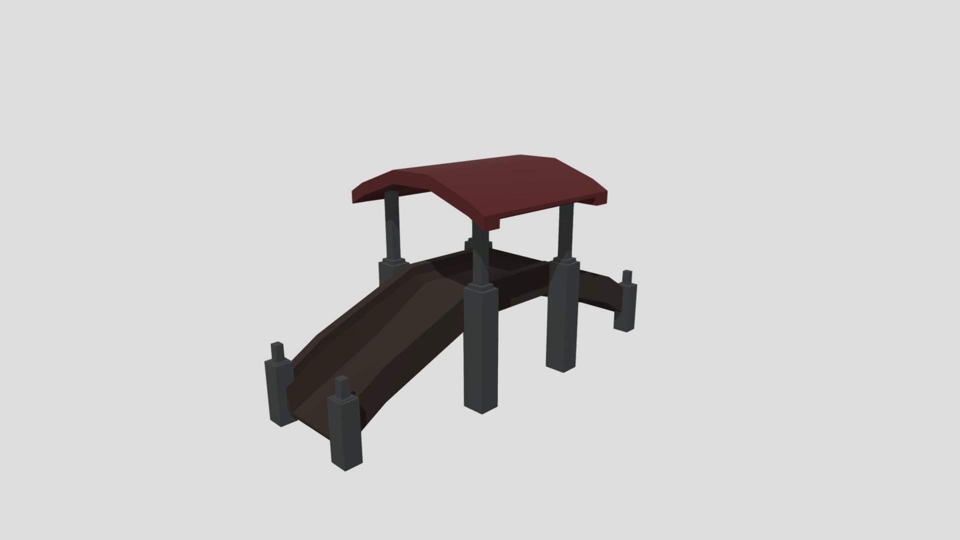 Bridge low poly - Download Free 3D model by santosjooj [4d24b51 ...