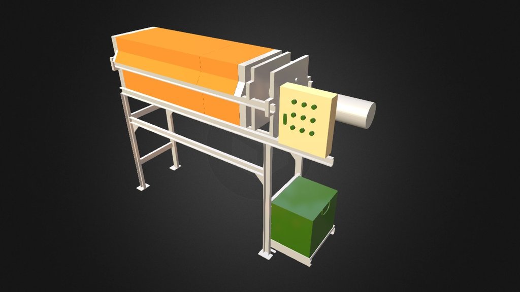 Sludge Dewatering - 3D model by crjmay [4d251b2] - Sketchfab