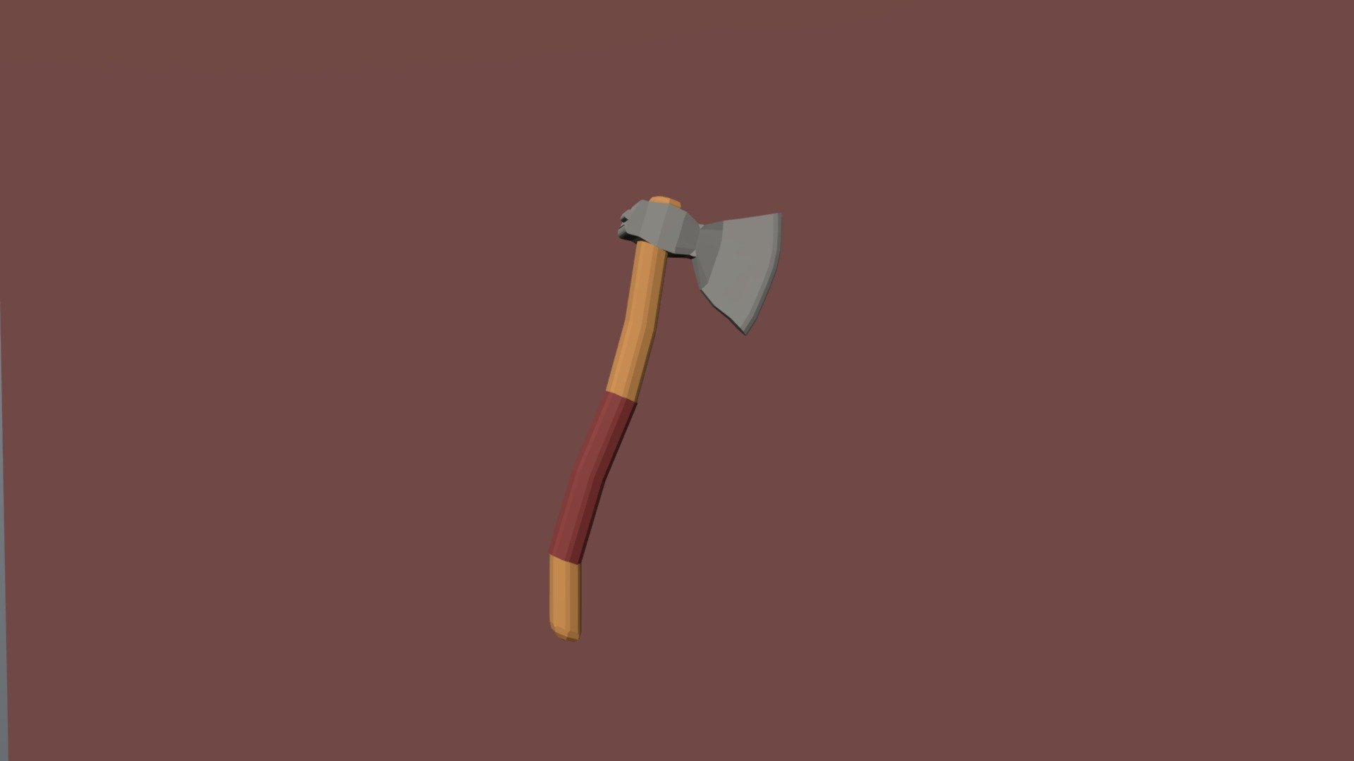Low poly Axe - Download Free 3D model by BossOfThisGym [4d276e0 ...