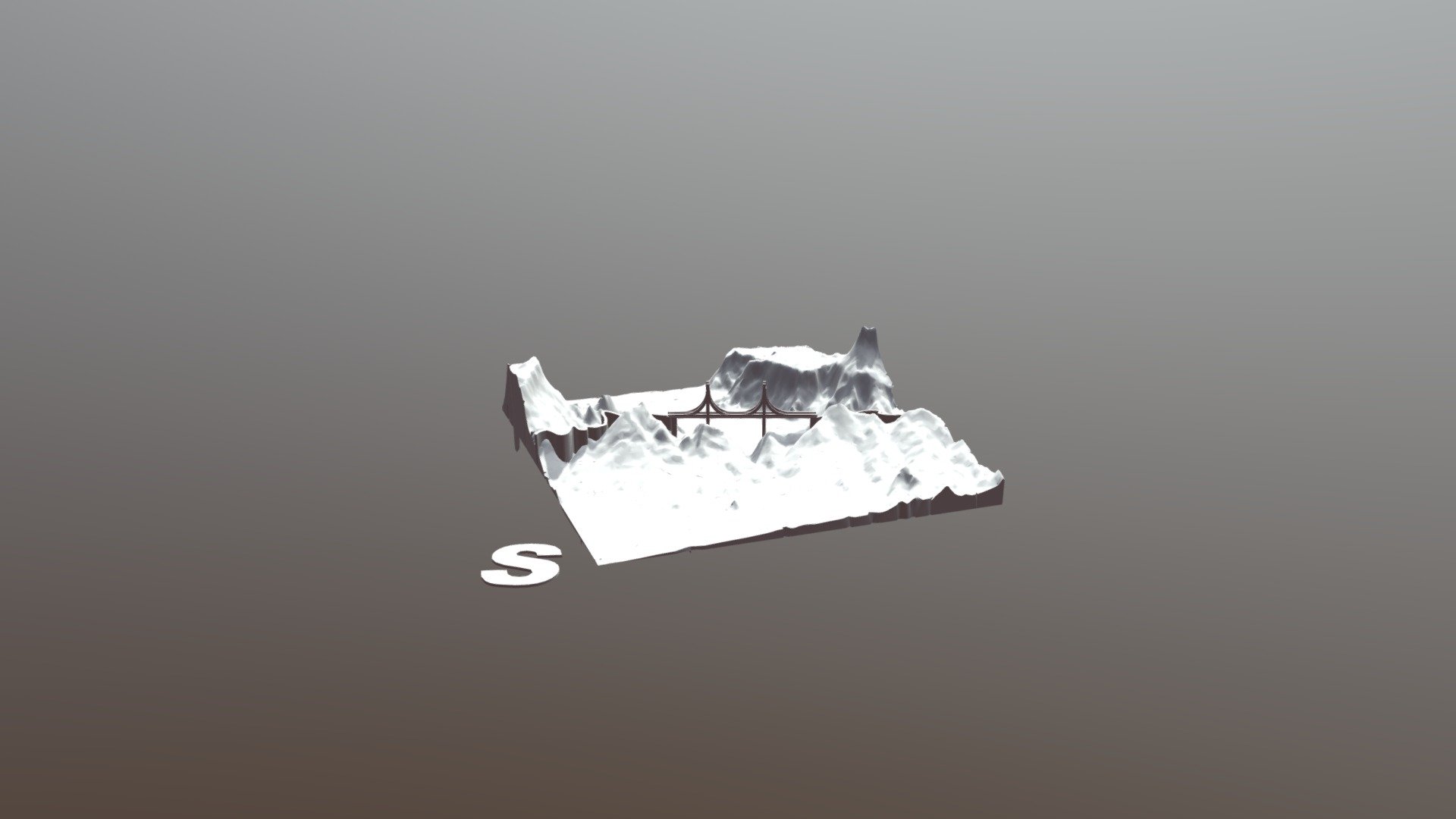 Year 4 Bridges Project - Suspension - 3D model by glenn.malcolm ...