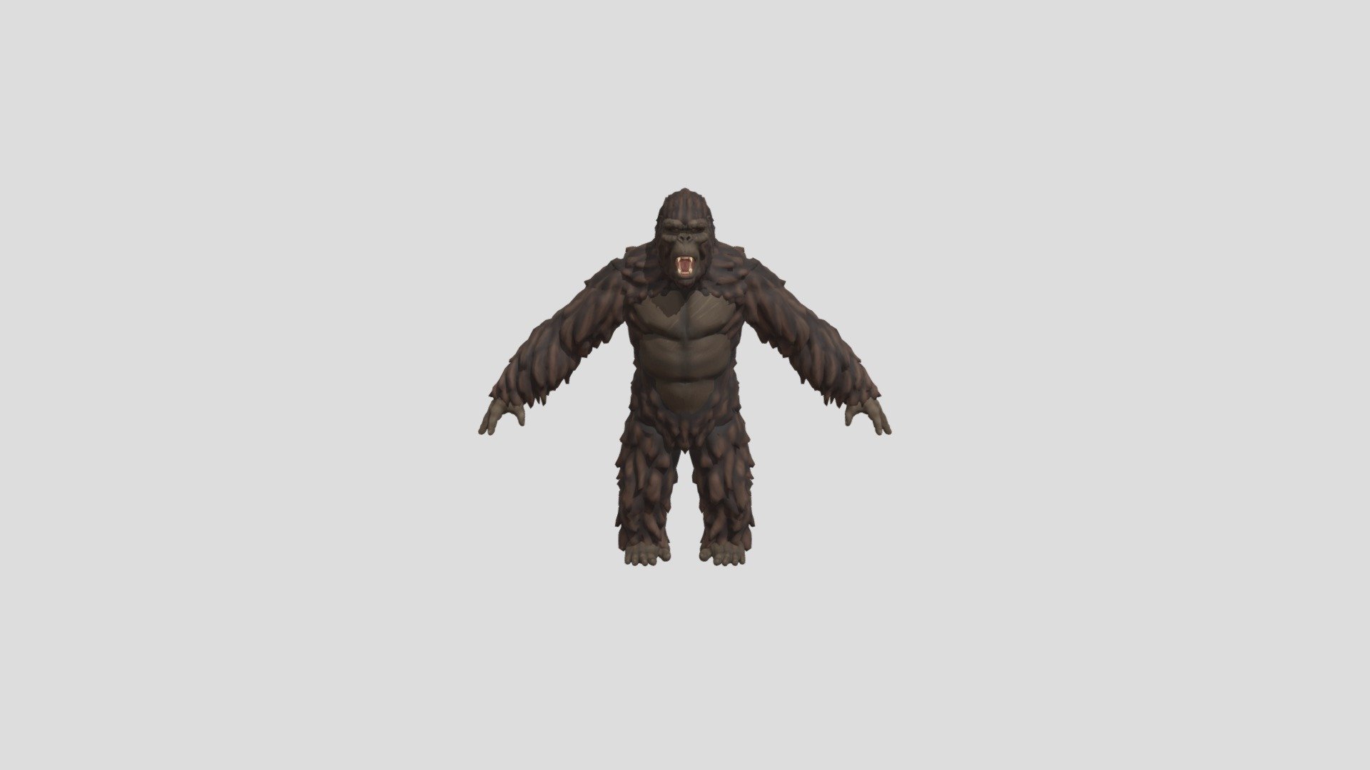 King Kong 2017 by mmdcharizard - Download Free 3D model by John pley ...