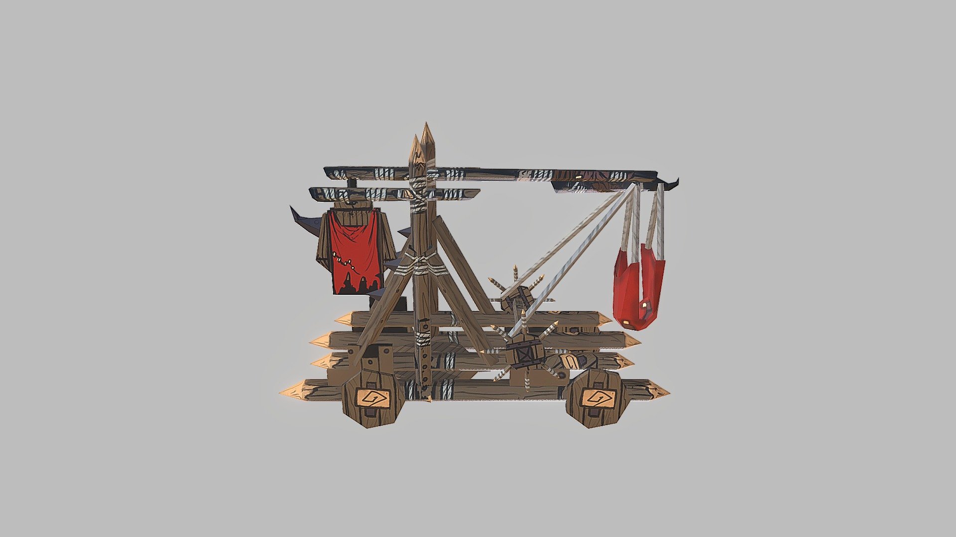 Trebuchet - Buy Royalty Free 3D model by Spuke Animation ...