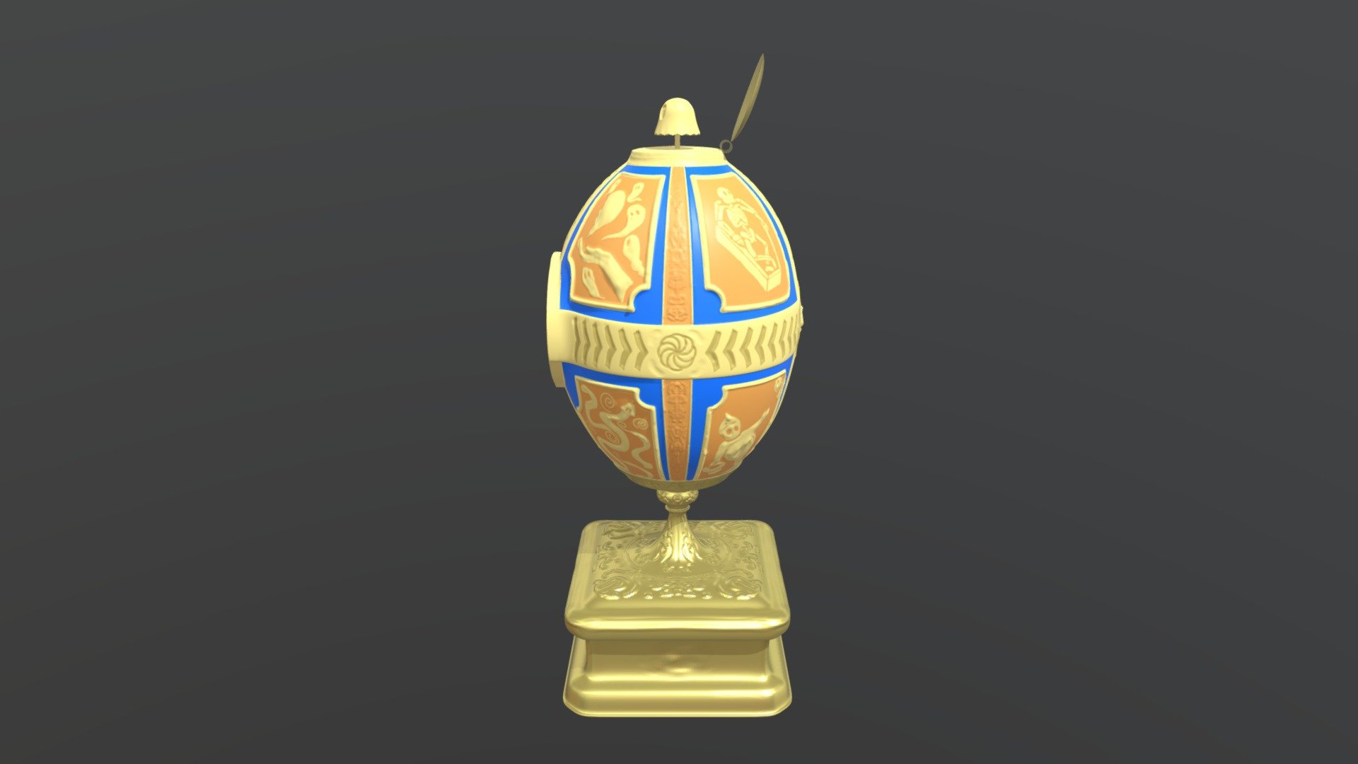 Ghostopia Faberge Eggs - Download Free 3D model by Christian_Romero ...