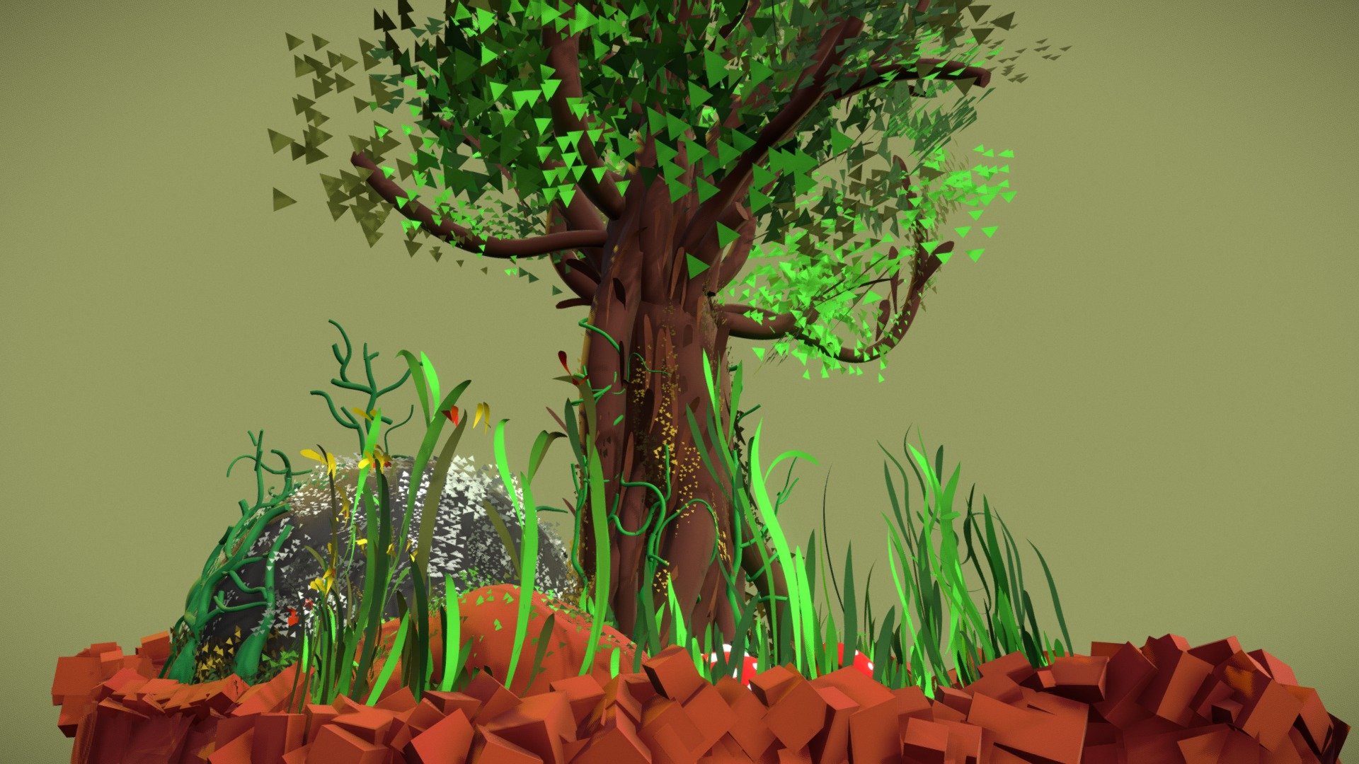 The tree - 3D model by CoolPaintr VR (@CoolPaintrVR) [4d2c050] - Sketchfab
