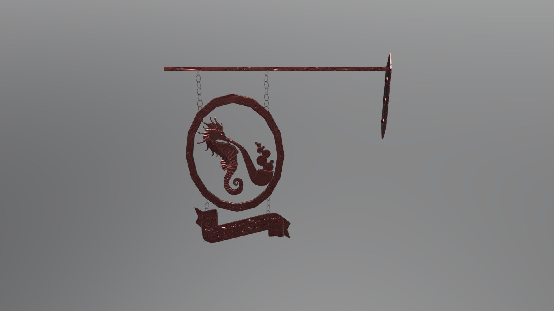 Pub Sign - 3D model by Onikiri [4d2c51a] - Sketchfab