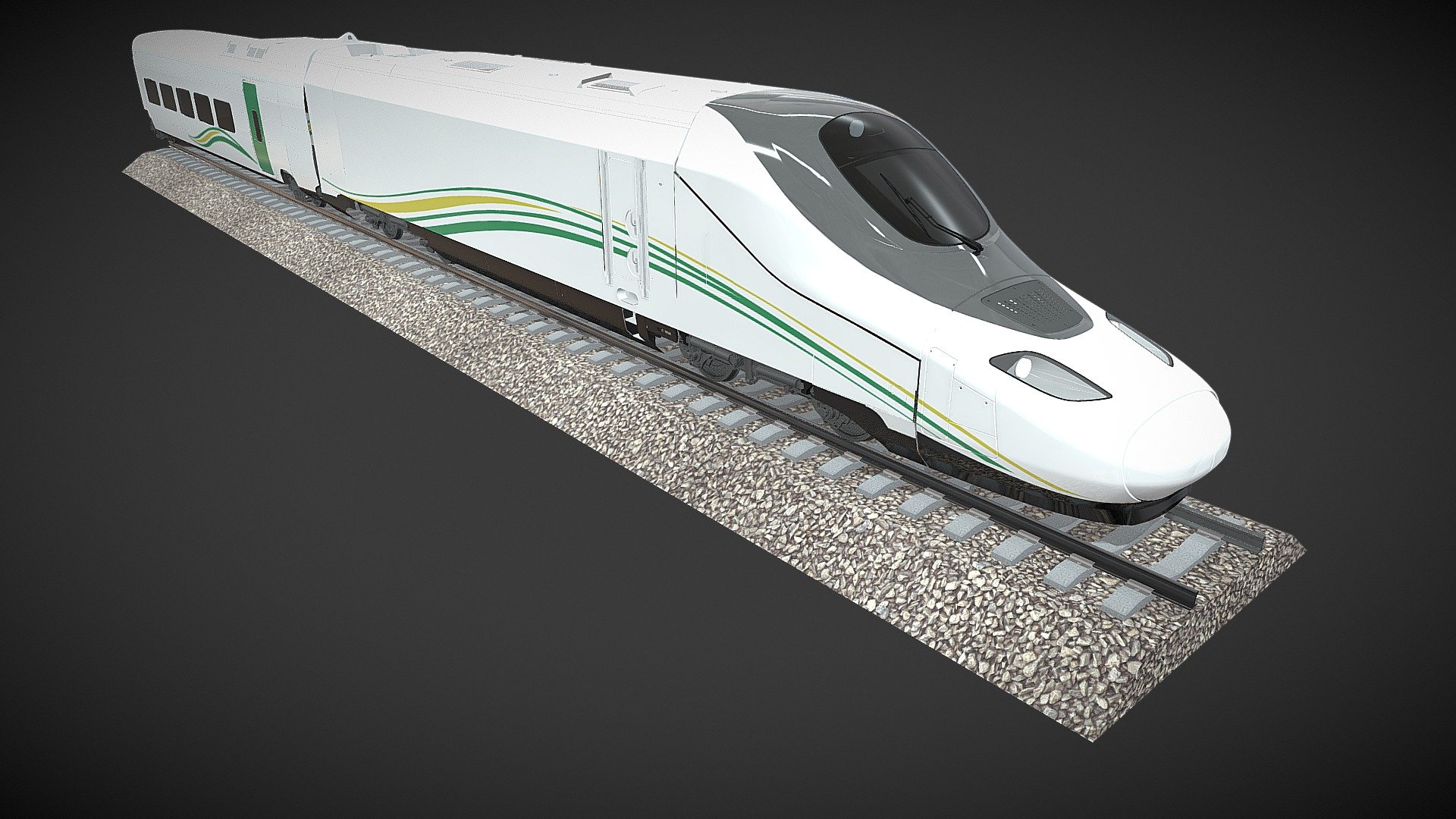 Talgo Very High-Speed Trains - 3D model by talgo [4d2c673] - Sketchfab