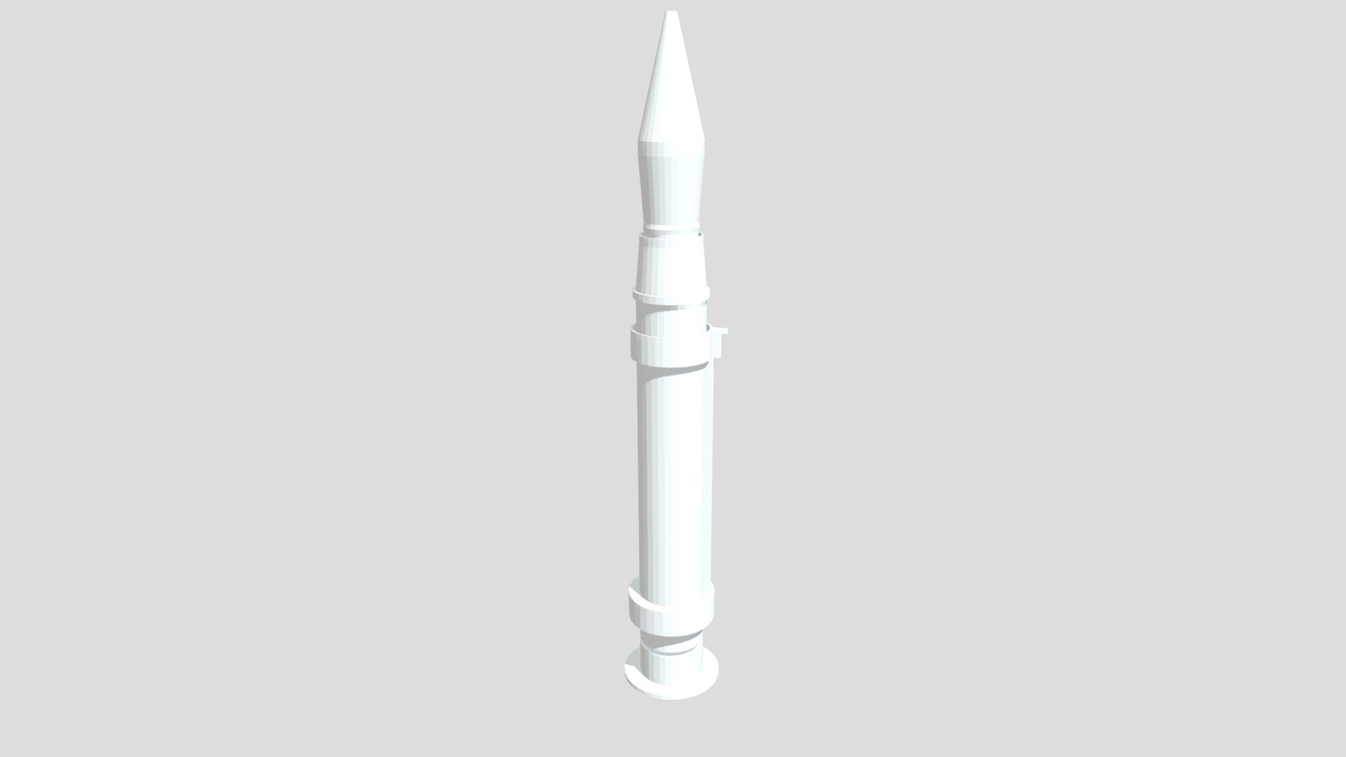 Rocket - Download Free 3D model by Farel Tiovijay Dededaka (@fareltkjx2 ...