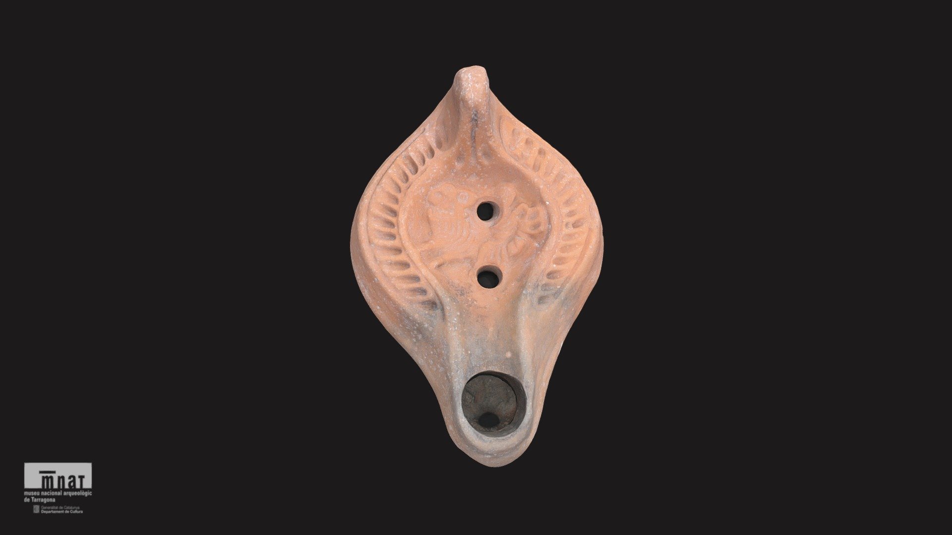 Llàntia - MNAT 45222-3 - Download Free 3D model by Museu Nacional ...