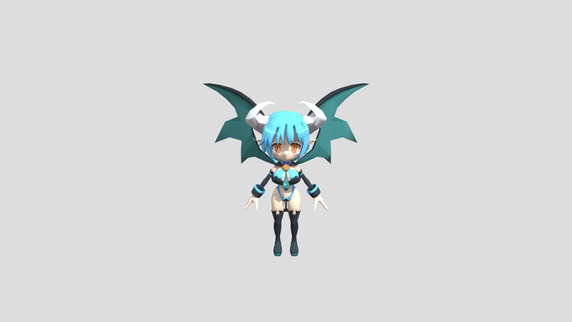 Disgaea 7 Succubus Short- Hair - Download Free 3D model by Bancho ...