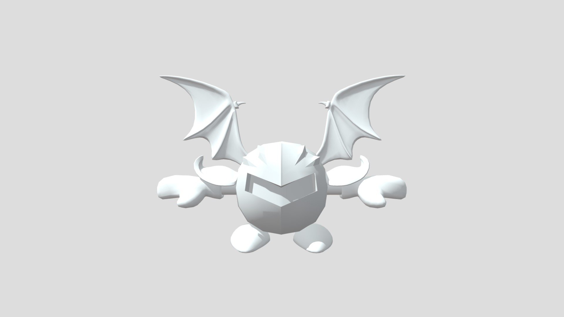 Meta Knight(Export) - 3D model by Xander_Jennerström (@Xander ...