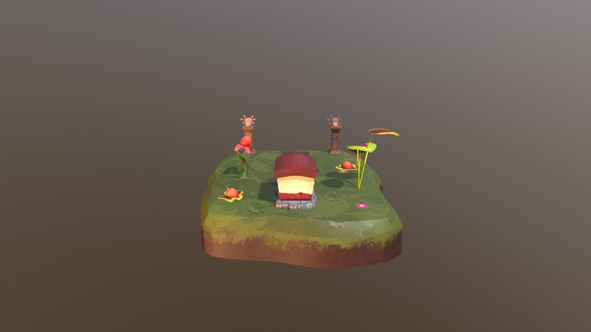Escenario Mario - 3D model by mariomurrieta [4d2e131] - Sketchfab
