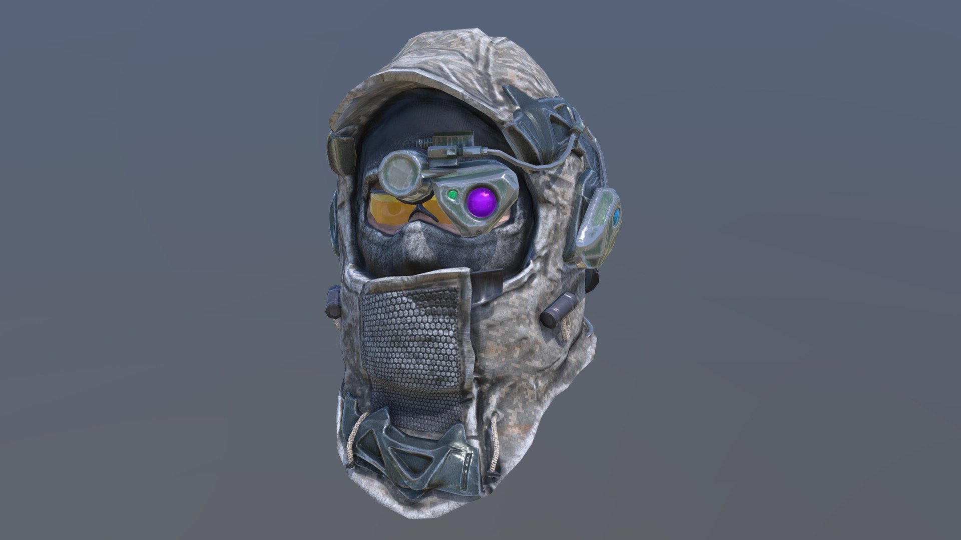 Sniper's helmet - 3D model by 3dartmax (@promostend) [4d2e4c3] - Sketchfab