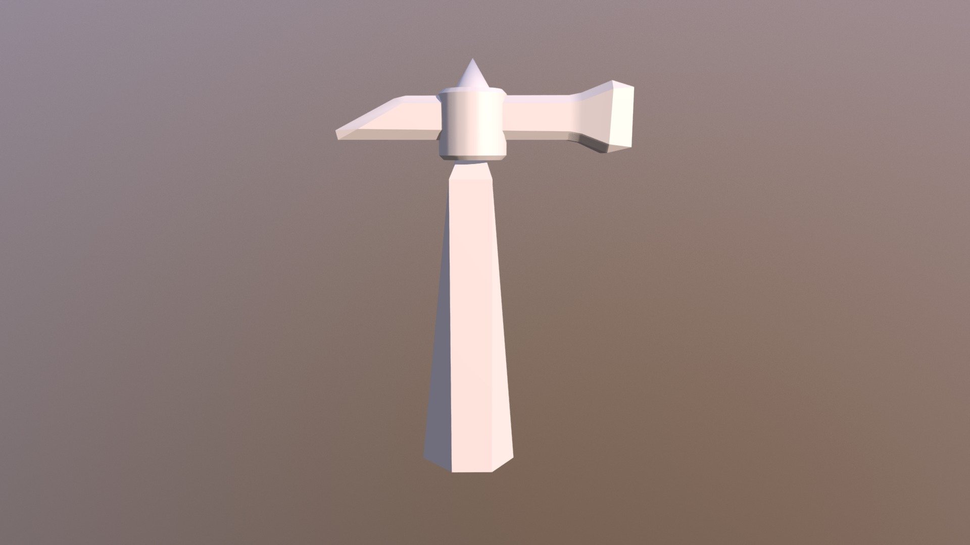 Simple Hammer - 3D model by Conlicorp96 [4d2e8f3] - Sketchfab