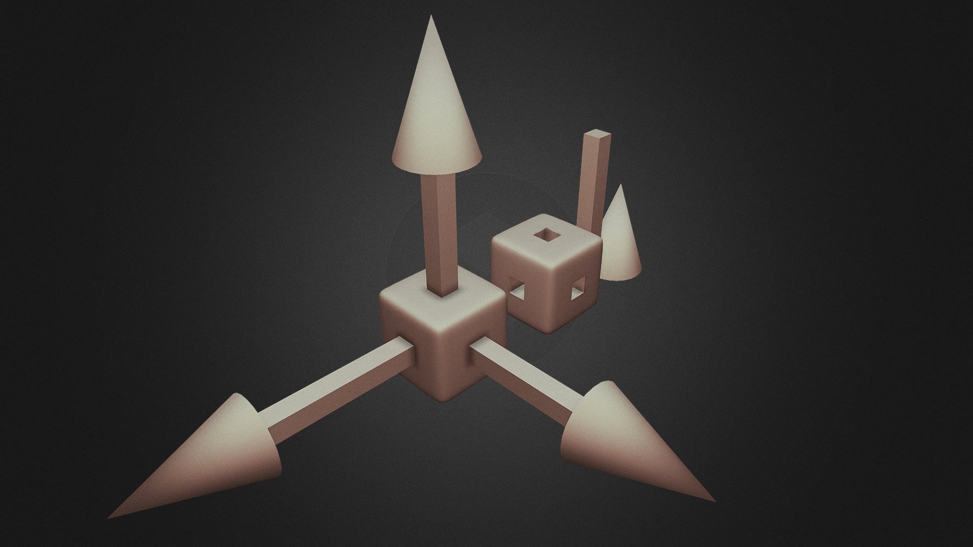 XYZ Gizmo for 3D Print - Download Free 3D model by P3D (@PelpesElSabio ...