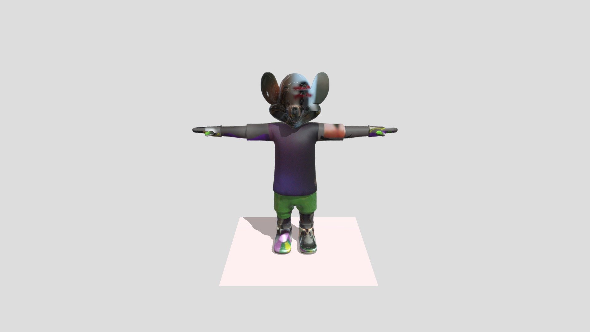 Chuck e cheese toy - Download Free 3D model by Rage mouse ...