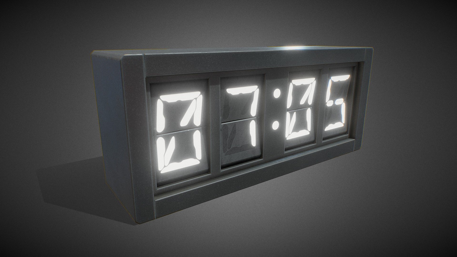 Large Flip Clock - Buy Royalty Free 3D model by Serhii3D [4d3047c] - Sketchfab Store