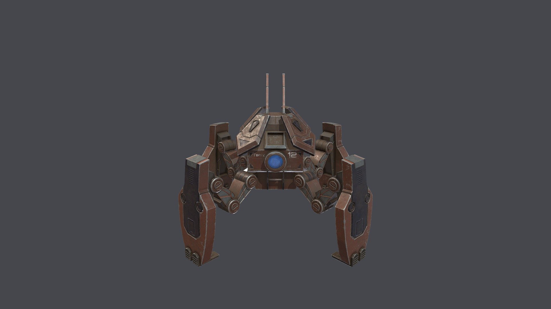 Crab Bot - 3D model by Tristan Moore (@TheStorm) [4d3081f] - Sketchfab