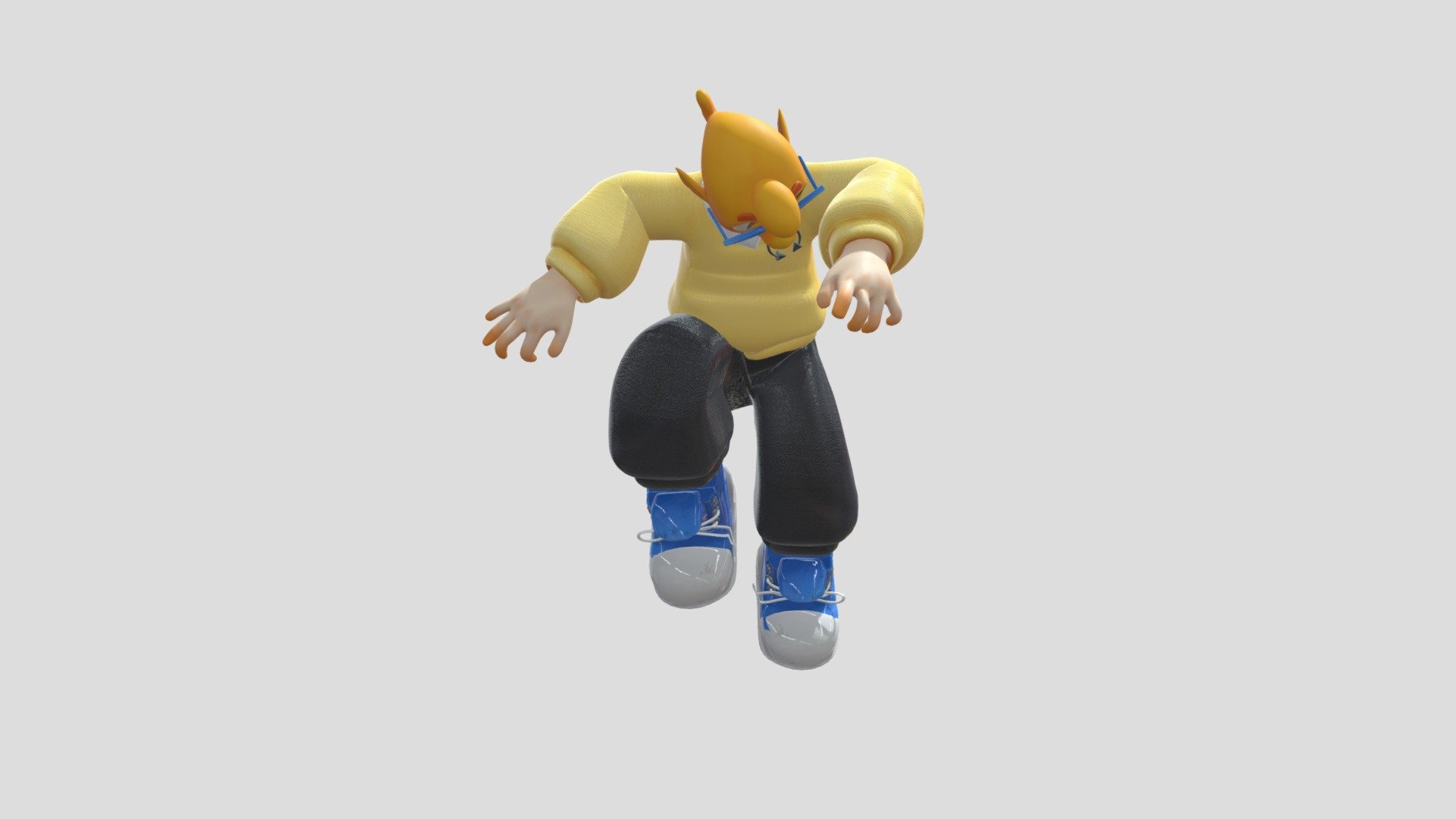 Finnegan Character Model - 3D model by fishjam (@couchdemon) [4d30c8f ...