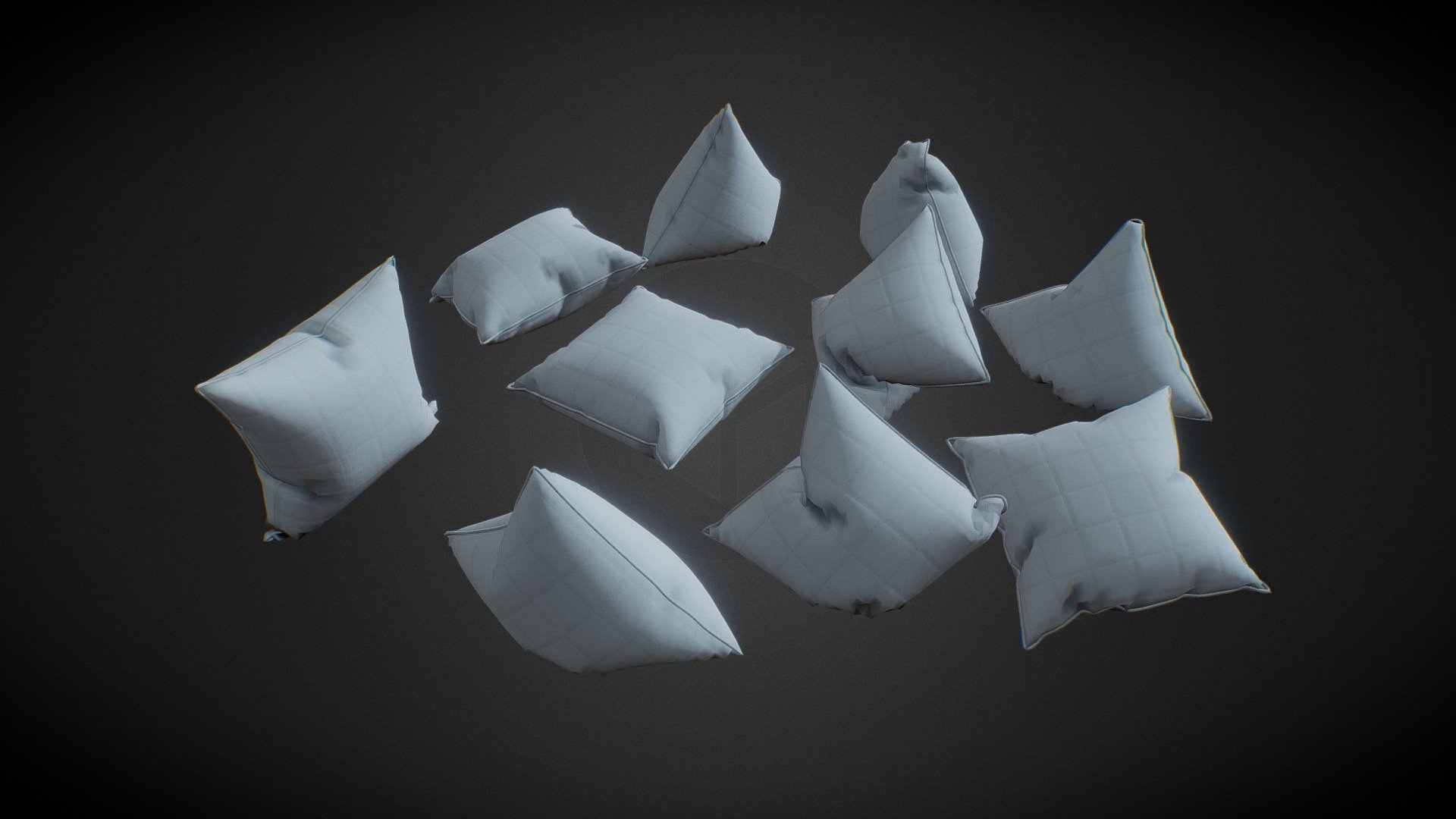 Asset pillows - Download Free 3D model by Mihail Shegolev (@kekaros509 ...