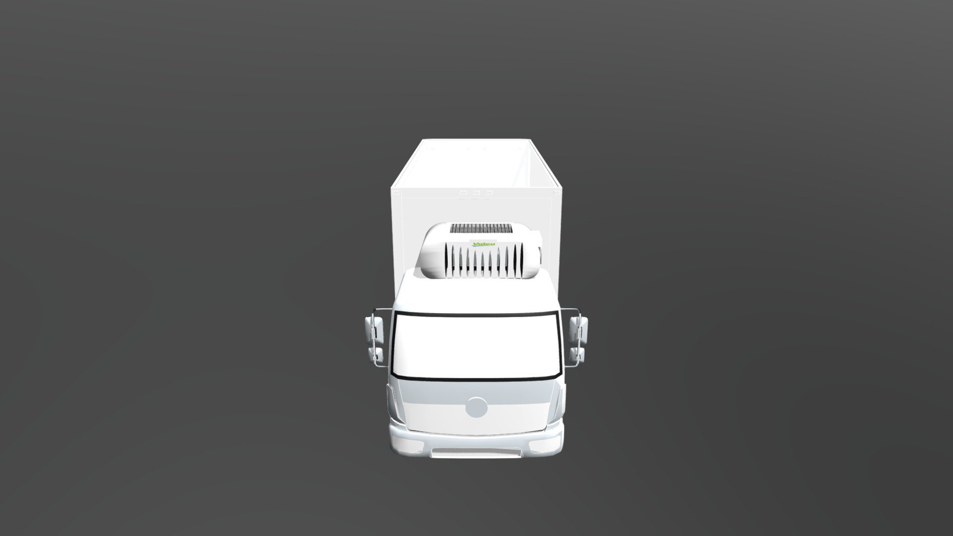 Refrigerator Truck - 3D model by anthertech [4d31452] - Sketchfab