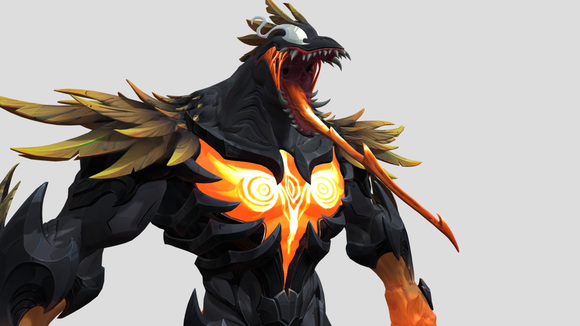 Venom Abyssal Flame Marvel Rivals - Download Free 3D model by ...