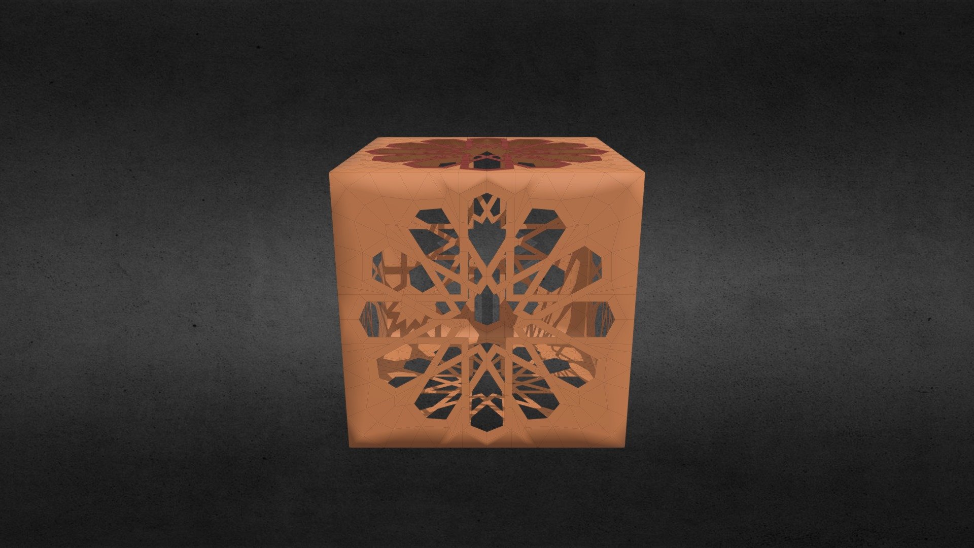 Spherical Islamic Pattern 3D Model - 3D model by Ahmed Saeed (@Rickoja ...