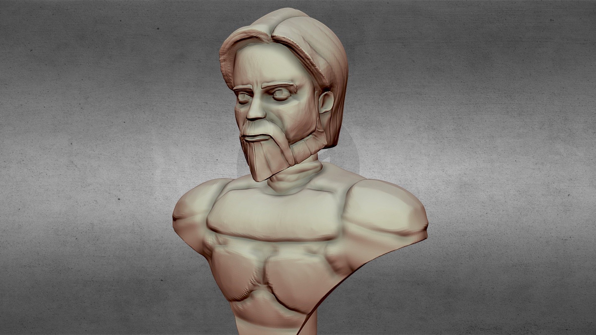 Obi-Wan Kenobi - Clone Wars - Star Wars - Download Free 3D model by ...