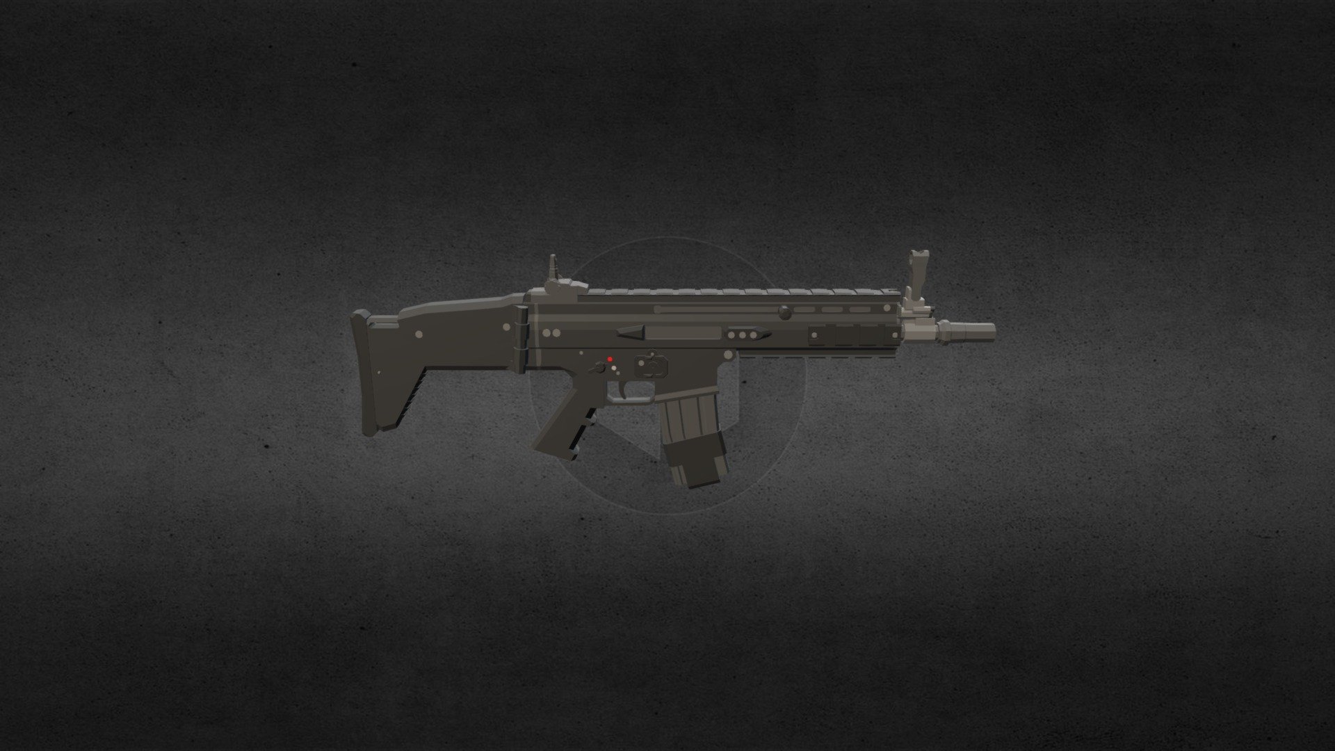 FN SCAR-L - 3D model by OutOfRam (@rtoompuu) [4d31f1e] - Sketchfab