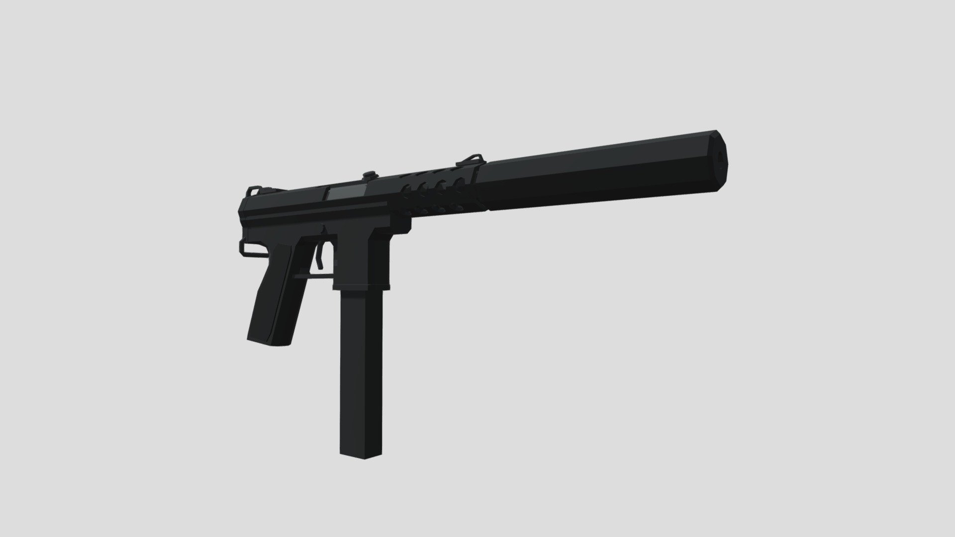 Lowpoly SMG Model Reworked - Download Free 3D model by Xoleo0X [4d326b8 ...
